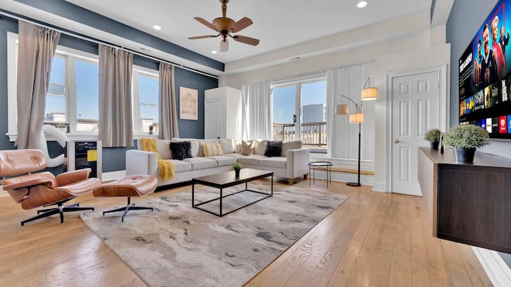 Charming 2bd By Independence Hall | Sleeps 6 - National Park, NJ