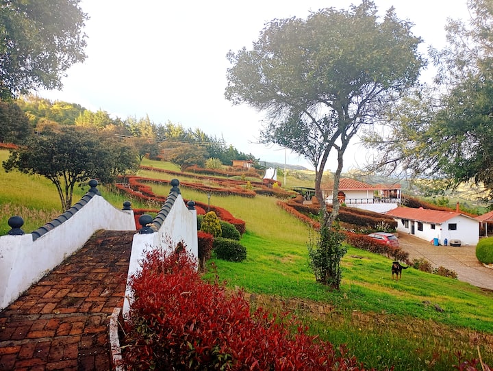 Casa Campestre+cabaña+maloka+camping En Guatavita - Guatavita