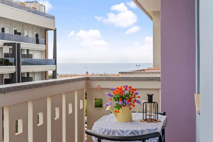 Vista Mare A 50m Dalla Spiaggia Parcheggio Incluso - Bibione Pineda