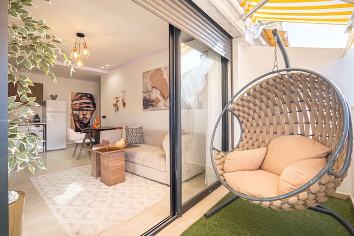 Studio-1br Cosy & Elegant- Mosquee Ii-self-checkin - Casablanca