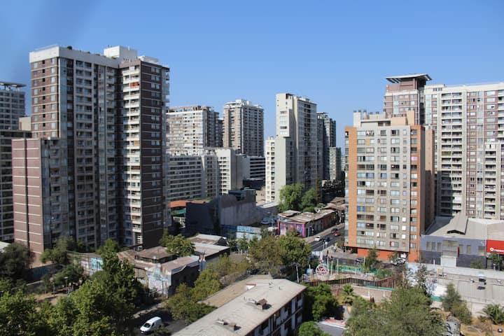 Depto Santiago Centro, Sta Isabel 3d 2b Wifi - Santiago