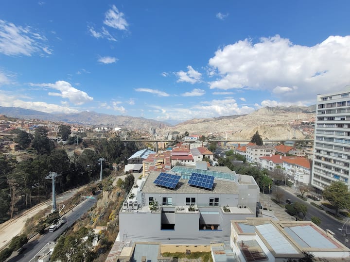 Sopocachi, 2 Dormitorios En Suite Y Hermosa Vista! - La Paz