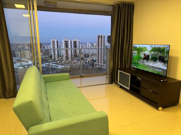 Apt De Luxo No Shopping Df Plaza - Aguas Claras - Brasília