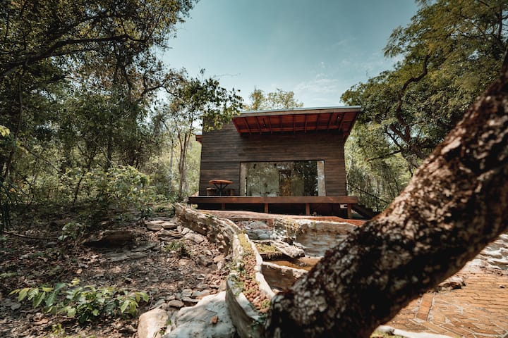 Villa Ayatê - Cabana Dos Ipês Em Bonito Ms - 보니토