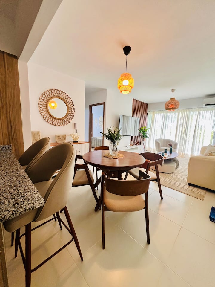 Apartamento 2/2 En Punta Cana, Cerca De Downtown - Punta Cana