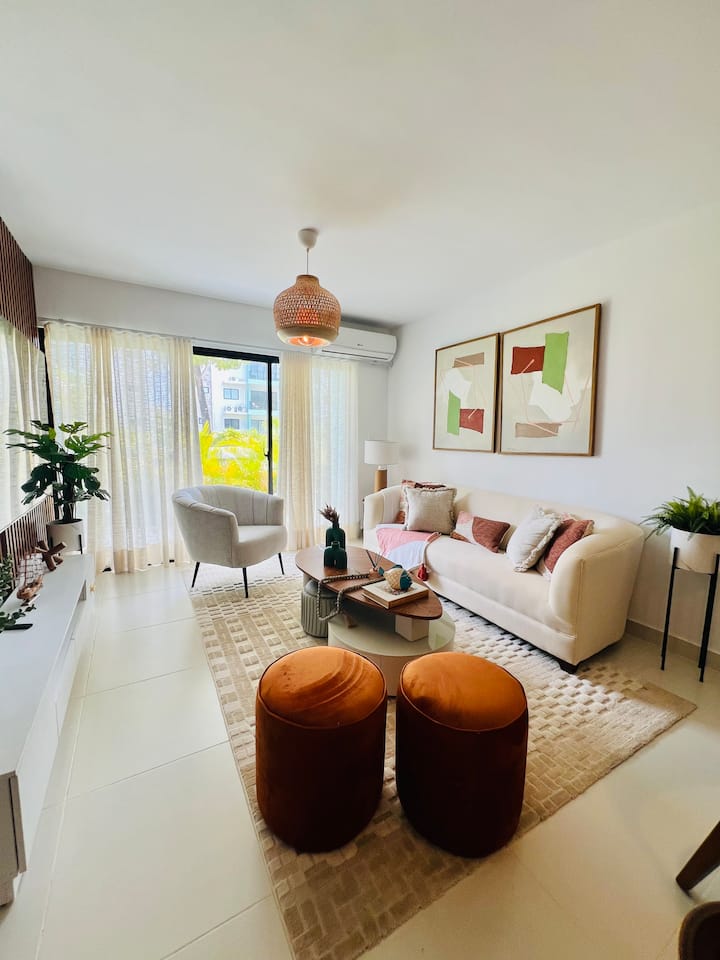 Apartamento 2/2 En Punta Cana, Cerca De Downtown - Punta Cana