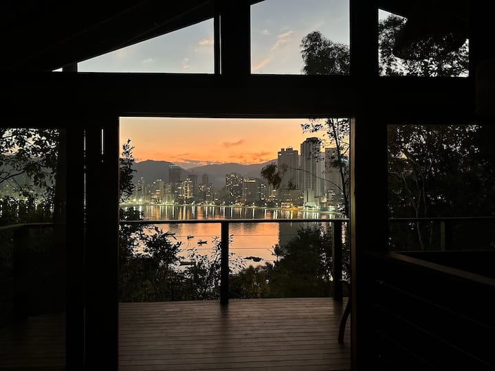 Chalé Romântico Com Vista Mar E Piscina Aquecida - Porto Belo