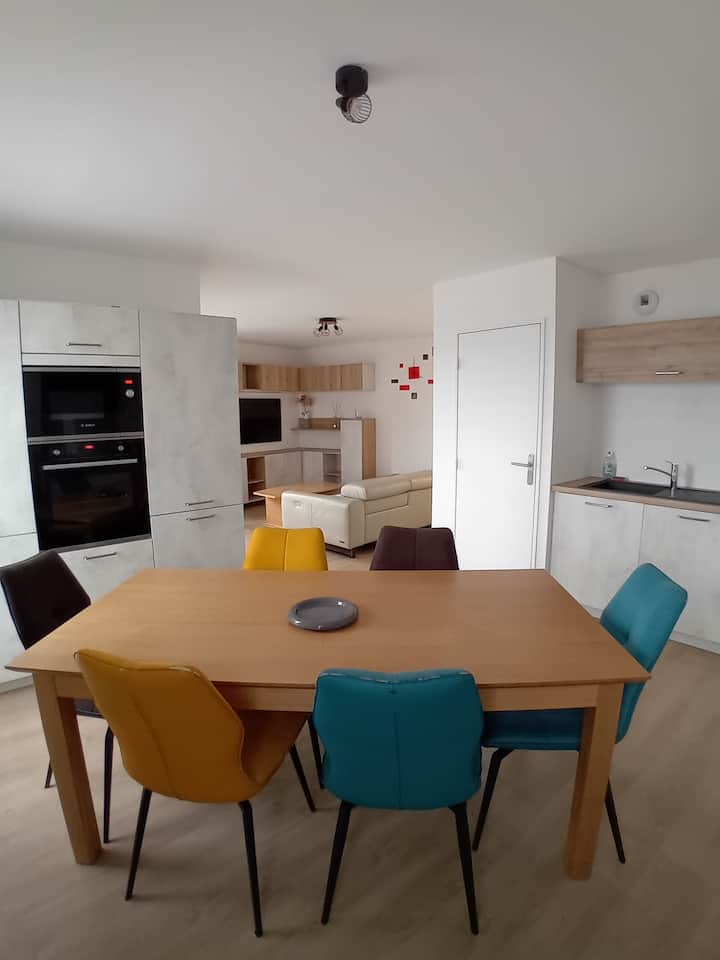 Bel Appartement Lumineux Avec Balcon Sur Docks - Le Havre