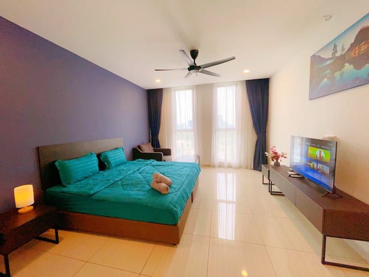 The Straits | 2pax 1bed | Jb | Tvbox Wifi - 싱가포르