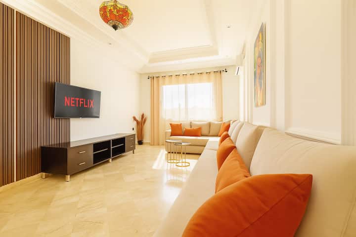 Cocon Neuf En Luxe 2ch - Train Et Tramway - Casablanca, Maroc