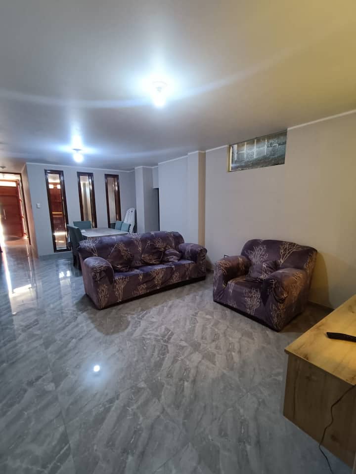 Casa Amoblada Para 
Familias Ica - Ica