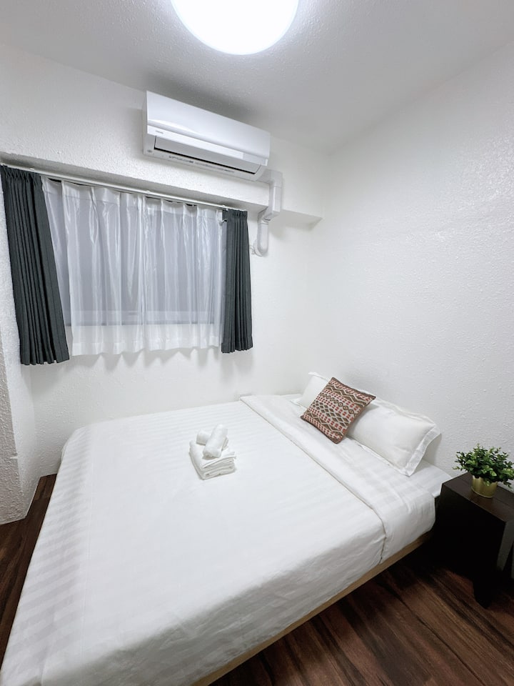 01-6【勝hotel】地铁1分钟/免费寄存行李/wi-fi/双人大床房/jr新今宫/南海新今宫 - 大阪市
