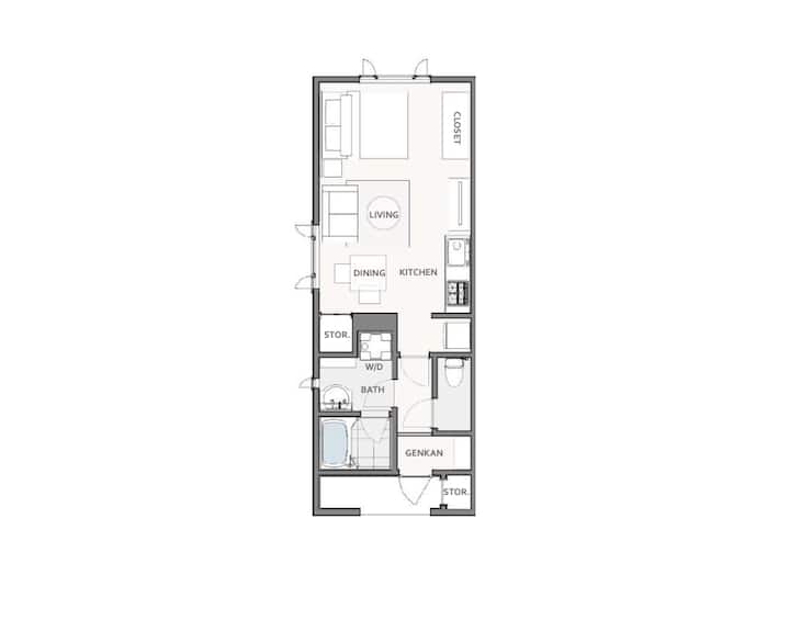 Kado Studio Apartment - Hakuba