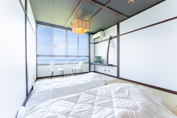 絶景オーシャンビュー・1〜3名部屋 - Itō