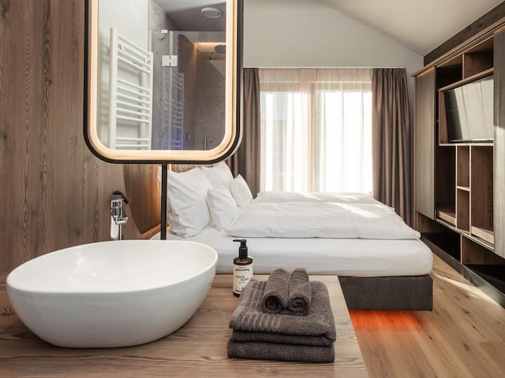 Rooftop Family Suite · Corones Suites - Kronplatz