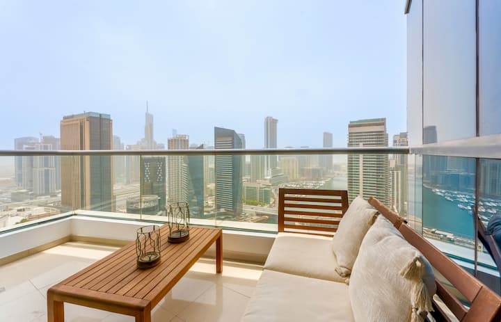 Brand New And Stylish, Stunning Marina View - Dubaï