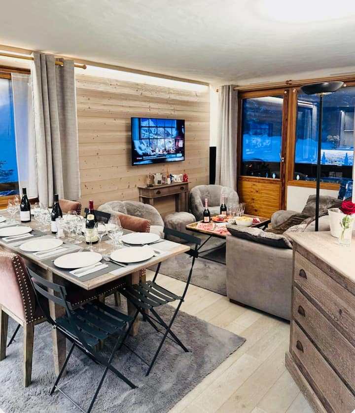 Luxueux 3 Pièces Front De Neige Courchevel 1850 - Champagny-en-Vanoise
