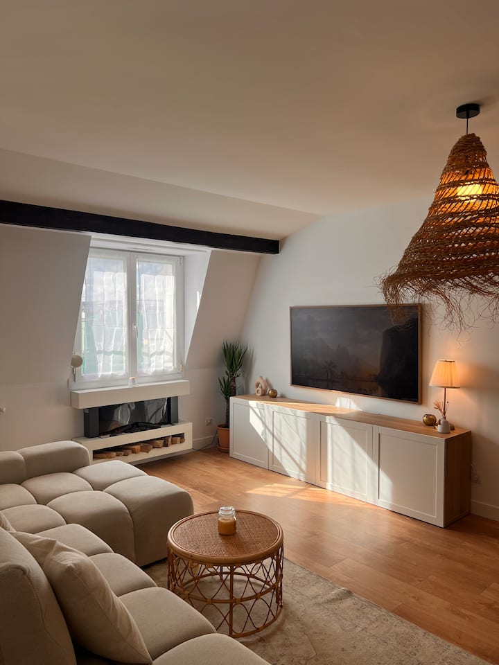 Logement Confort - Terrasse - Proche Amnéville - Moselle