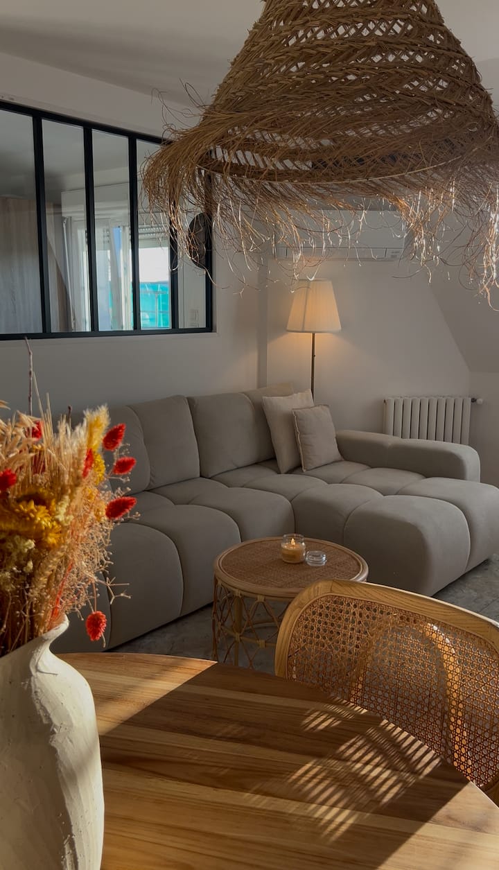 Logement Confort - Terrasse - Proche Amnéville - Talange