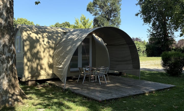 Coco Sweet2 Chambres / 4 Pers / Sanitaires Camping - Auxonne