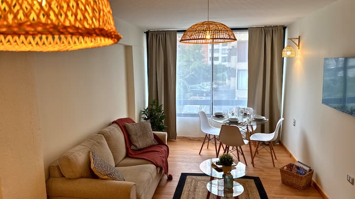 Ubicación Top 2d+2b  Metro Manquehue - Chile