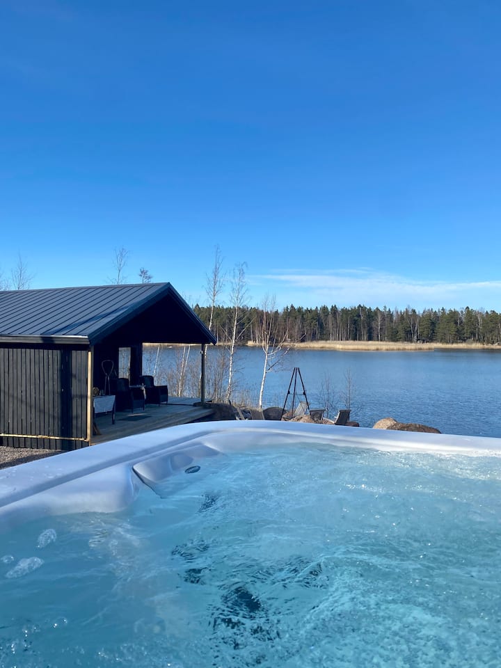 Mökki Saaristossa Saunalla Ja Porealtaalla - Loviisa