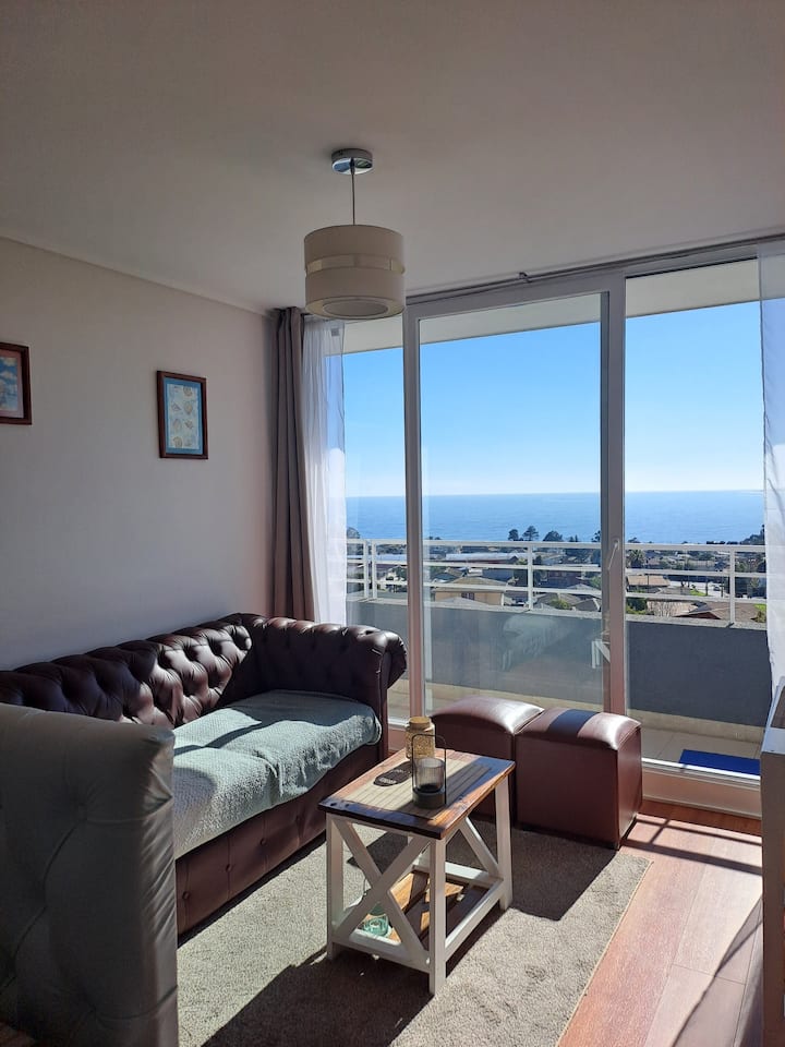 Hermoso Departamento En Concon, Con Vista Al Mar - Concón