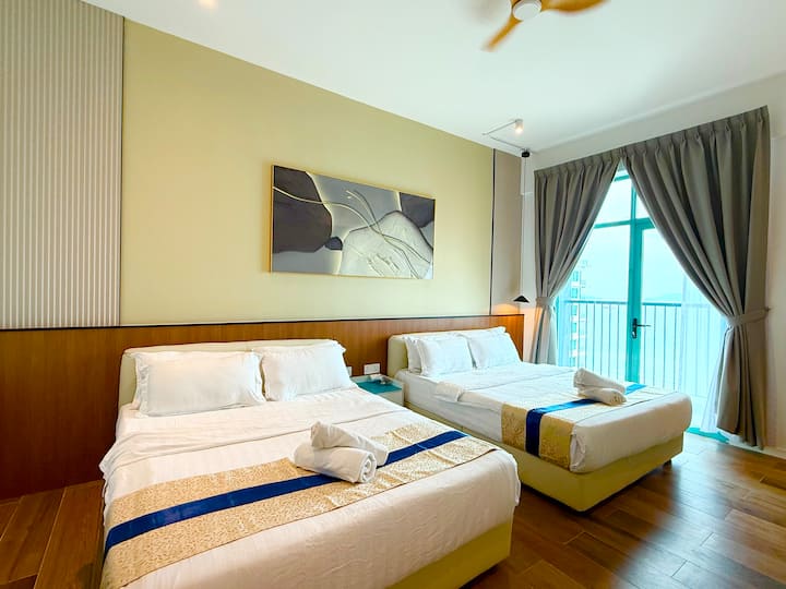 Le Glamour Seaview Bay 2 Bedrooms Suites By Ssvc - Kota Kinabalu