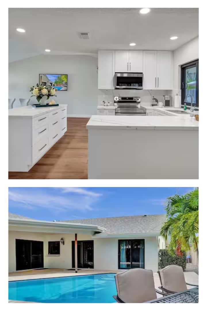 3/2 Home With Pool & Backyard In East Delray - Delray Beach, FL