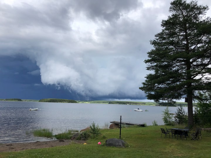 Nybyggd Stuga På Strandtomt - Skellefteå