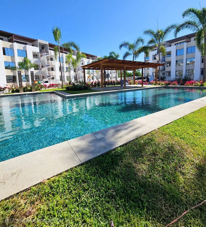 Penthouse Nuevo Alberca Terraza Paz Descanso - Manzanillo