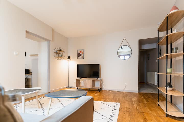 T2 Lumineux & Chaleureux De 53m² Ancy-dornot - ibis budget Metz Sud