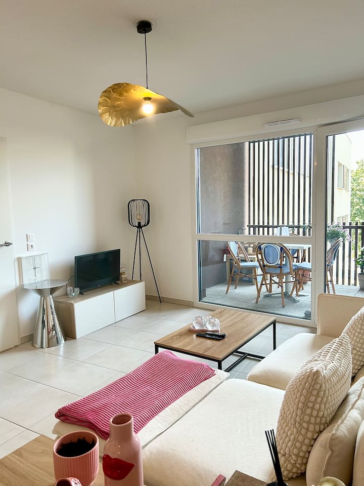 T2 Ultra Confort Et Moderne - Tv Netflix - Castelnau-le-Lez