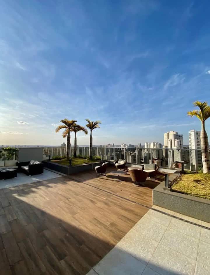 Flat Luxo 1 Quarto Próximo Grand Prix Moto Gp - Goiânia