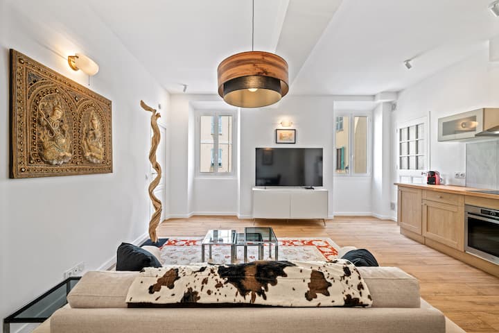 Charmant 3p Rénové, Coeur Vieille Ville, Parking - Menton