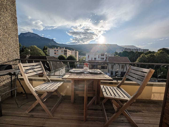 Calme Et Lumineux + Parking Privé, Proche Grenoble - Méaudre