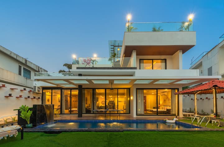 Palm Grove 4bhk Villa By Tensorstays - Lonavala