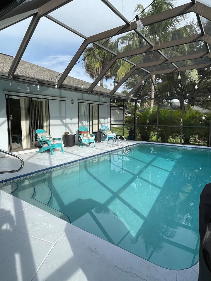 Pool Home Near Beach In Naples - Naples