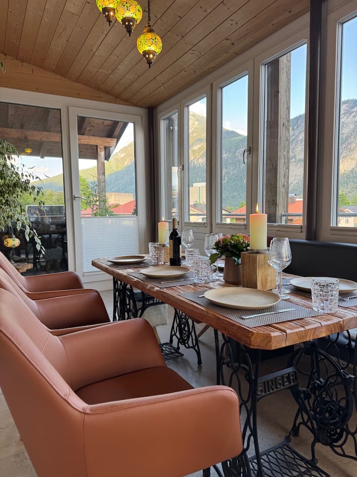 Wolke 7, Alpenblick Mit Eleganz Kamin Kingsizebett - Walchsee