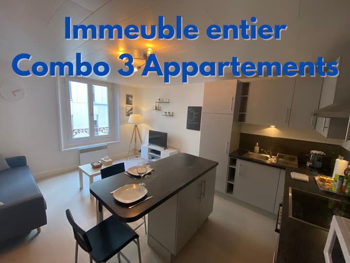 Immeuble Entier, 5 Chambres, 14 Personnes - Nancy
