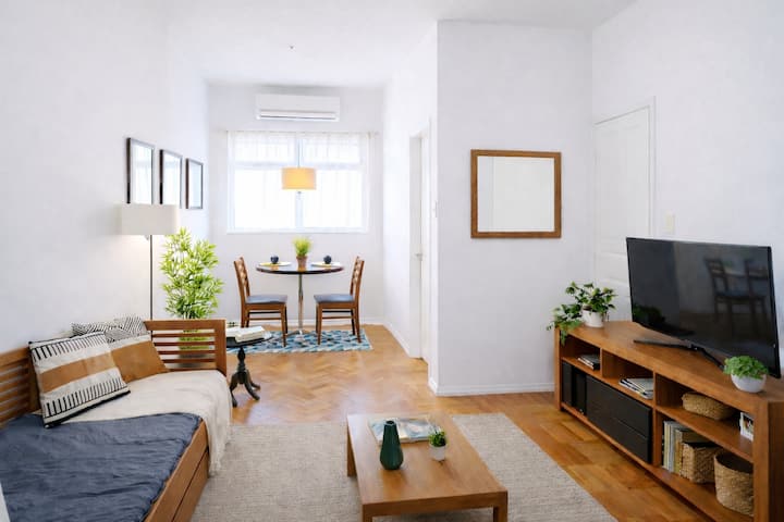 Ipa Charmoso: 5min Praia + Porteiro 24h + Silêncio - Ipanema