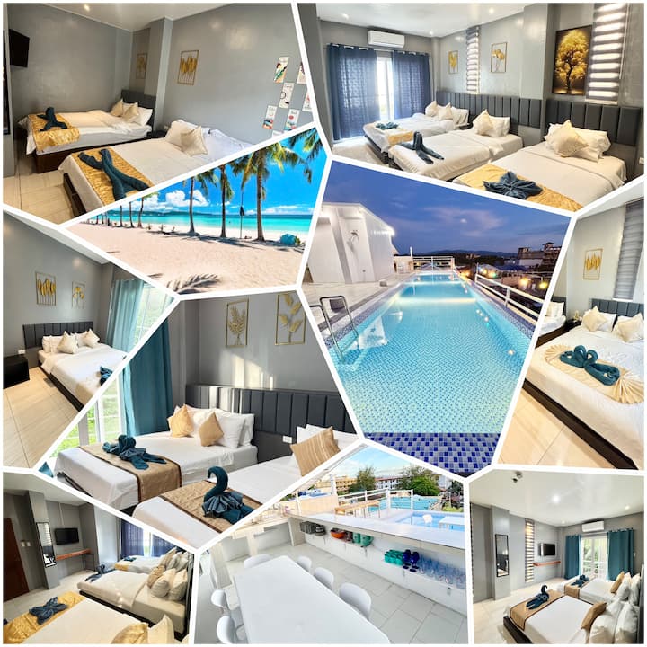 Family Of 24 W Kitchen@ Miami Beach Hotel Boracay - Long Beach Island, NJ