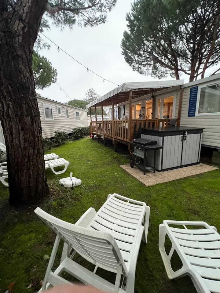 Mobil-home 3 Chambres, Camping 4 éToiles-345 - Vendée