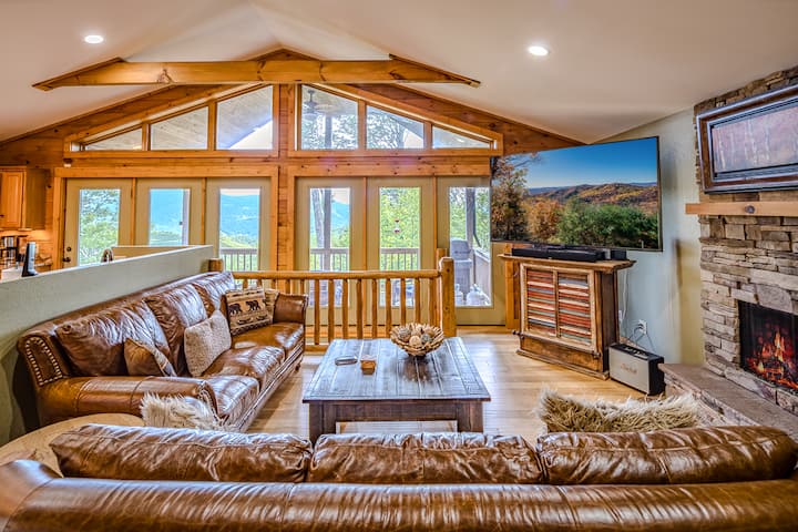 Mountain Views Banner Elk Cabin - Sugar Mountain, NC