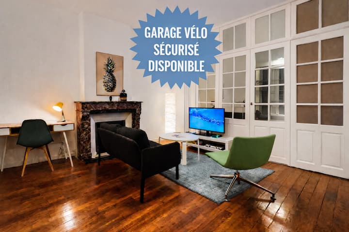 Appartement Plein De Charme + Garage Vélo & Jeux - Saint-Quentin