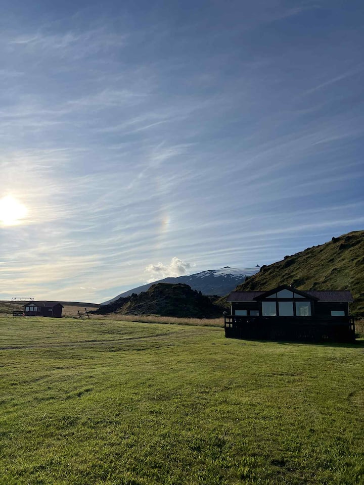 Glacier View In Hellnar - Iceland