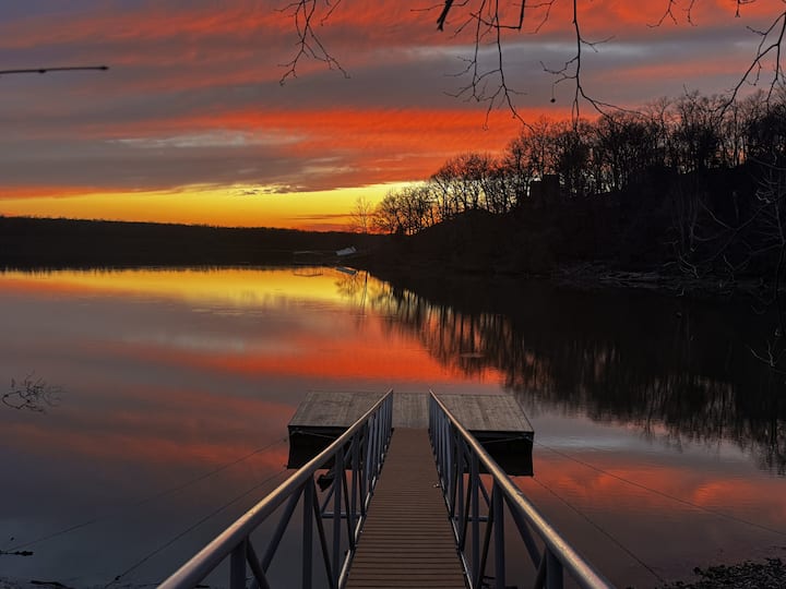 Sycamore Cove Lake House With Dock And Boatramp - Twin Bridges State Park, Fairland