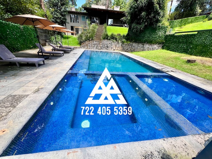 Casa Maja Para 16 Con Alberca En Avandaro - Valle de Bravo