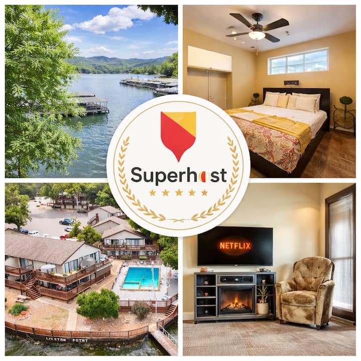 Lakefront Condo W/ Deck, Fireplace, Margaritaville - Sunrise Beach, MO