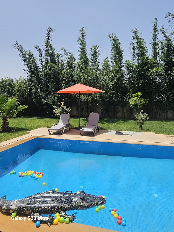 Villa Avec Jardin Et Piscine. - Meknes